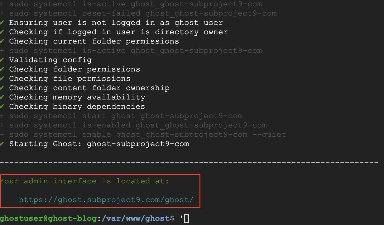 Deploy Ghost Blog on Google Cloud with NGINX